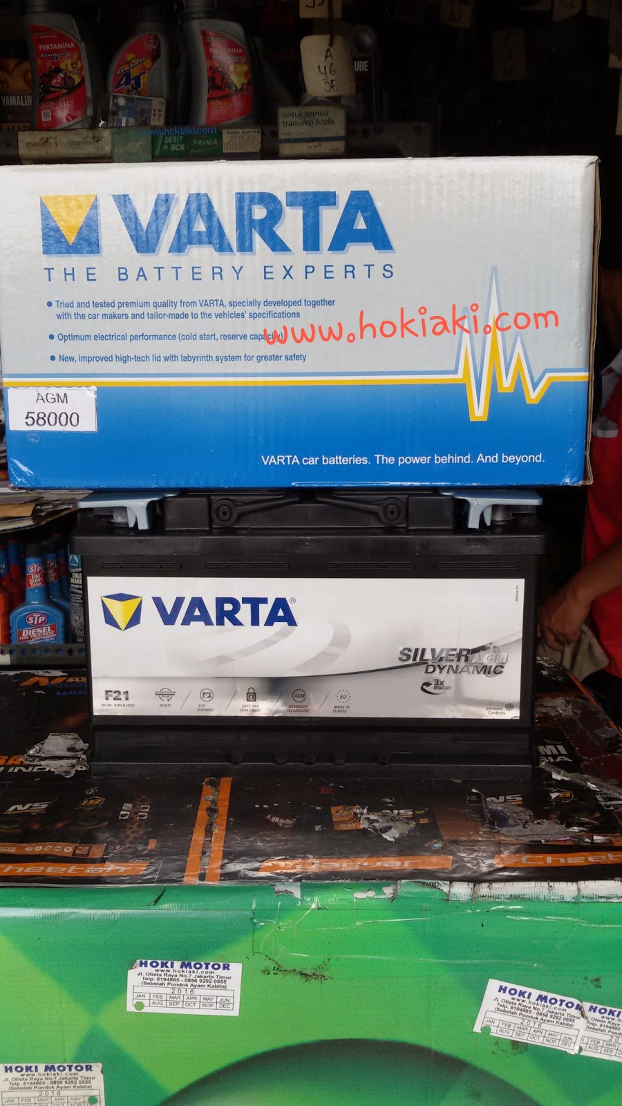 Distributor resmi Accu VARTA di Jakarta dan Cibubur: Mei 2019