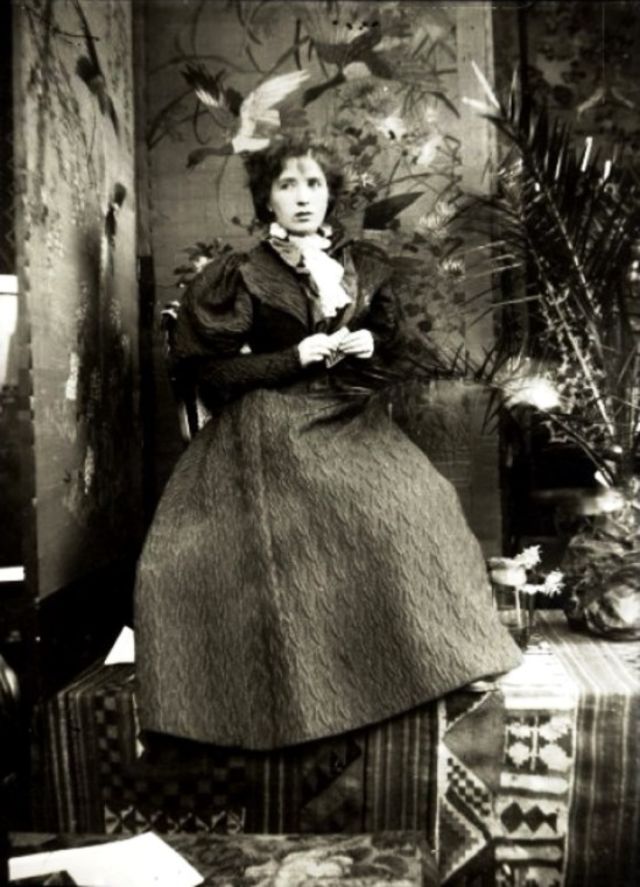 Studio, Models and Staged Photography of Alphonse Mucha ~ Vintage Everyday