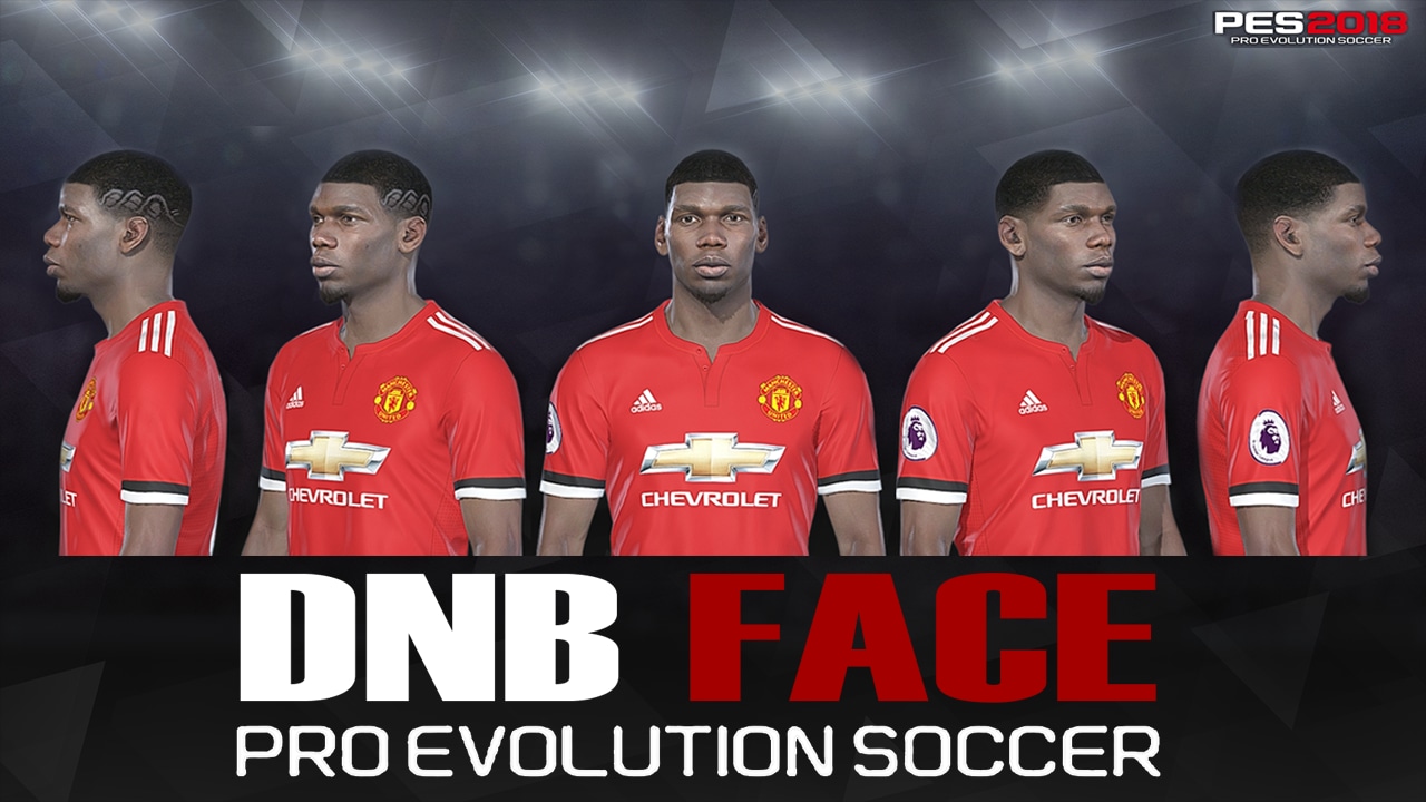 pes-modif: PES 2018 P. Pogba Face by DNB FACE