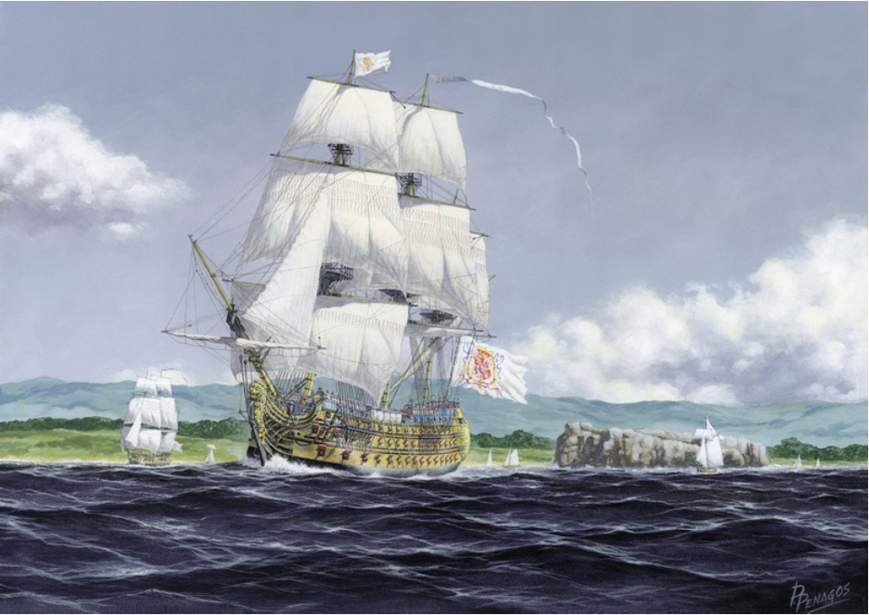 Hacienda Riquelme Blog: Ship of the line Real Felipe