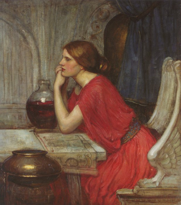 p.u.s.h: John William Waterhouse (1849 - 1917)