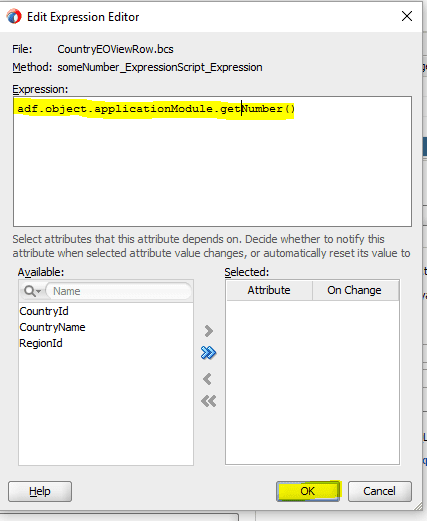 mohammedsakif: Accessing AMImpl client interface method in Using ...