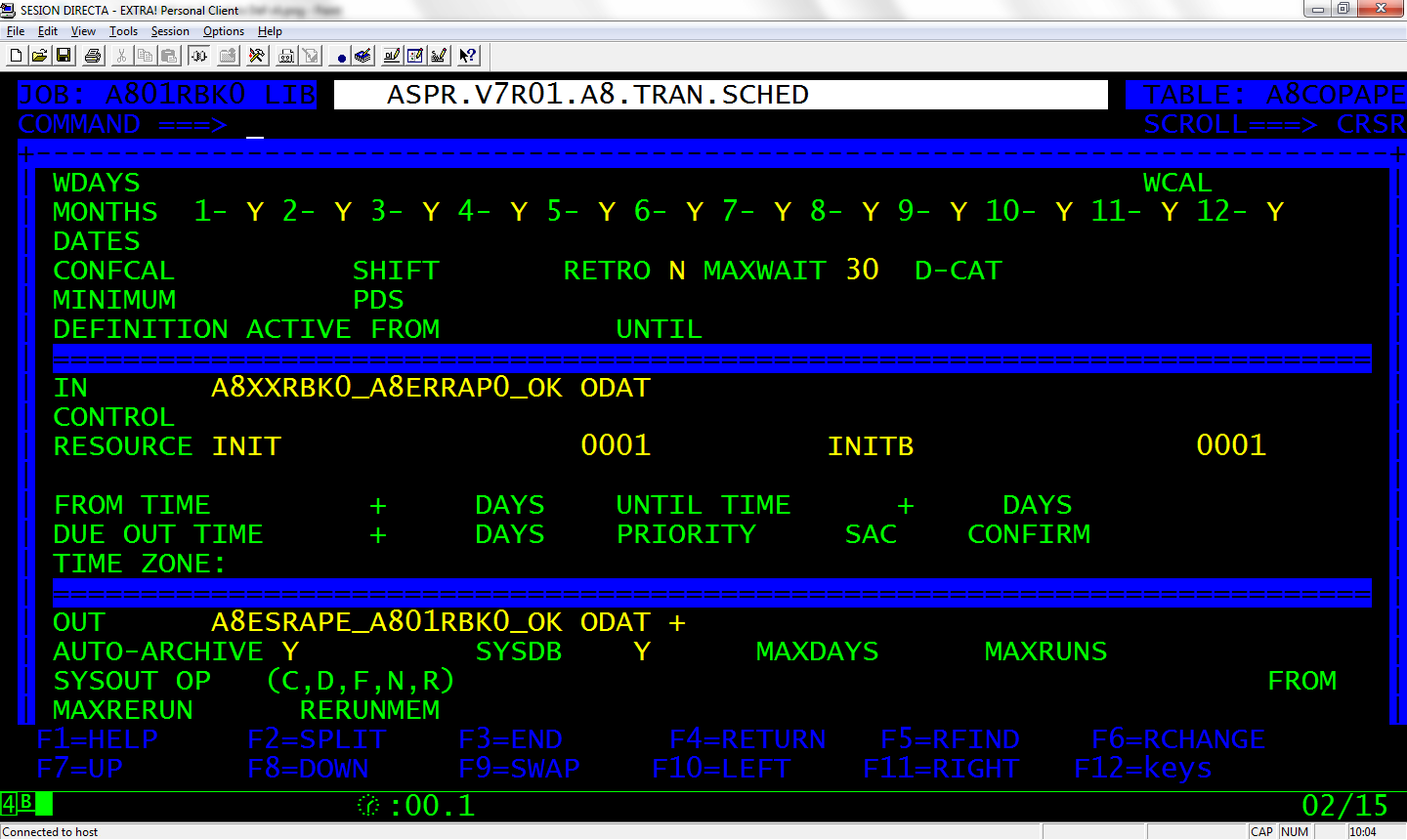 Universo Cobol: Control-M: Planificación de ejecuciones Batch (1)