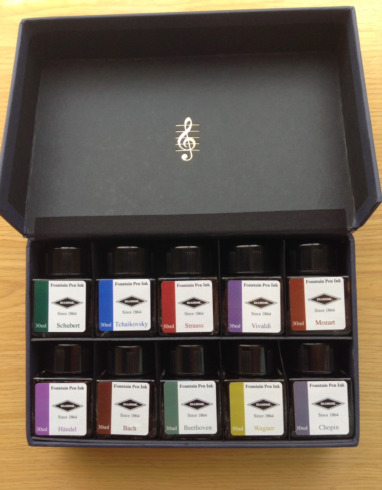 Dolma Kalem, Mürekkep ve Kırtasiye Tavsiyeleri...: DIAMINE Ink Music ...