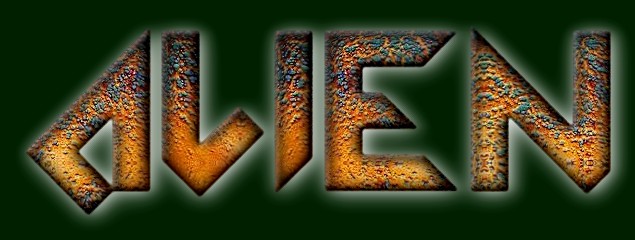 Text Effect Tutorials: Creating a glow alien text logo effect online