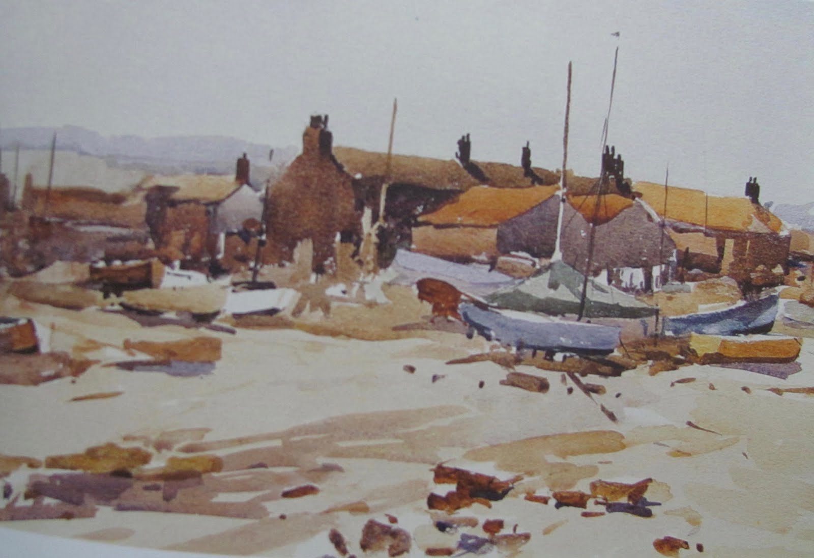 The Watercolour Log: EDWARD WESSON 1910 - 1983 By John Softly