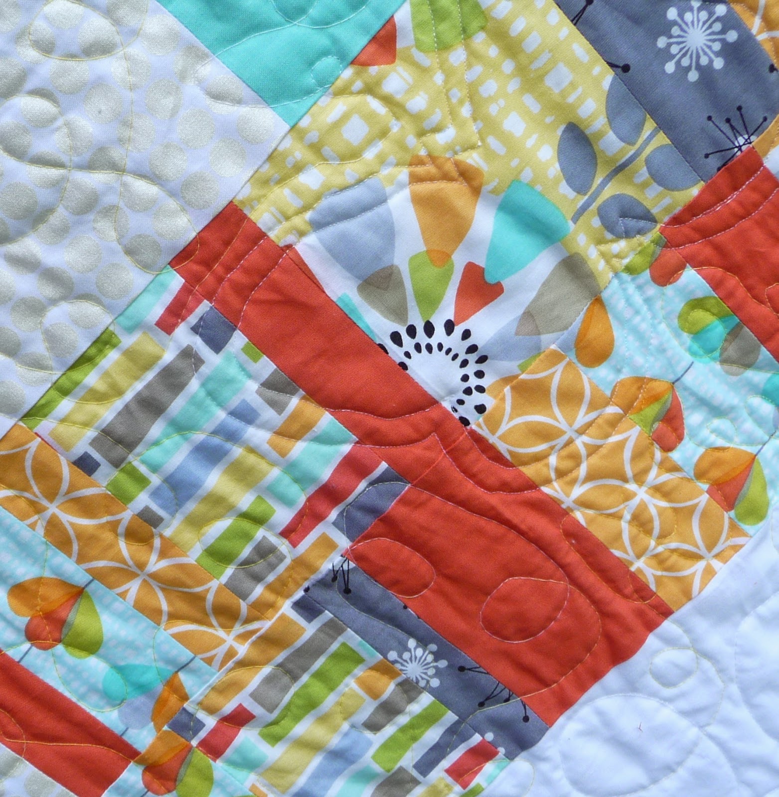 handmadewhimzy blog: My Michael Miller Modern Quilt Guild Challenge Quilt