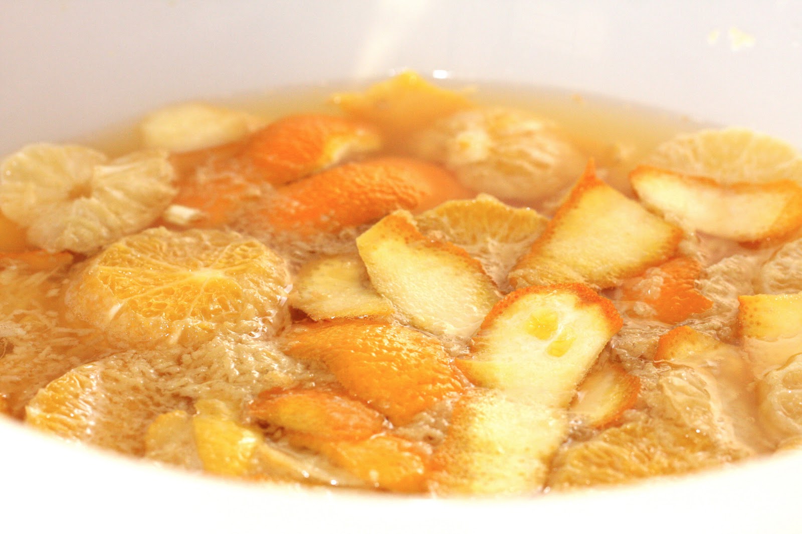 Variations de simas : sima pamplemousse et sima orange-gingembre ...