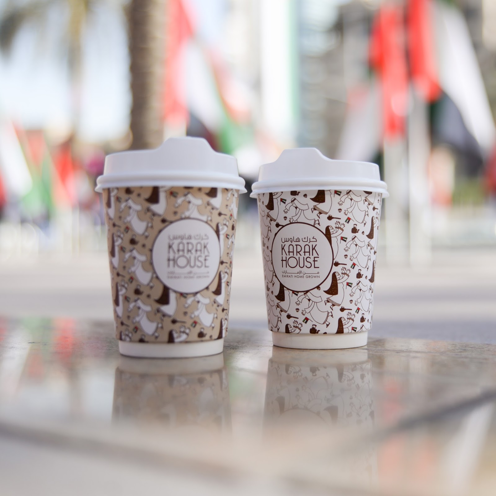khalid mezaina • illustration & textiles: have a cup of karak for uae ...