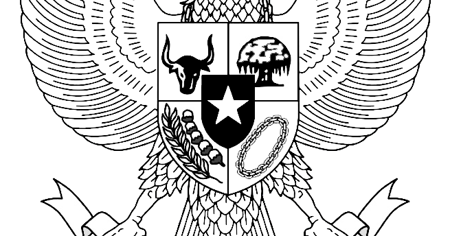 Koleksi Spesial 57+ Gambar Garuda Hitam Putih Png