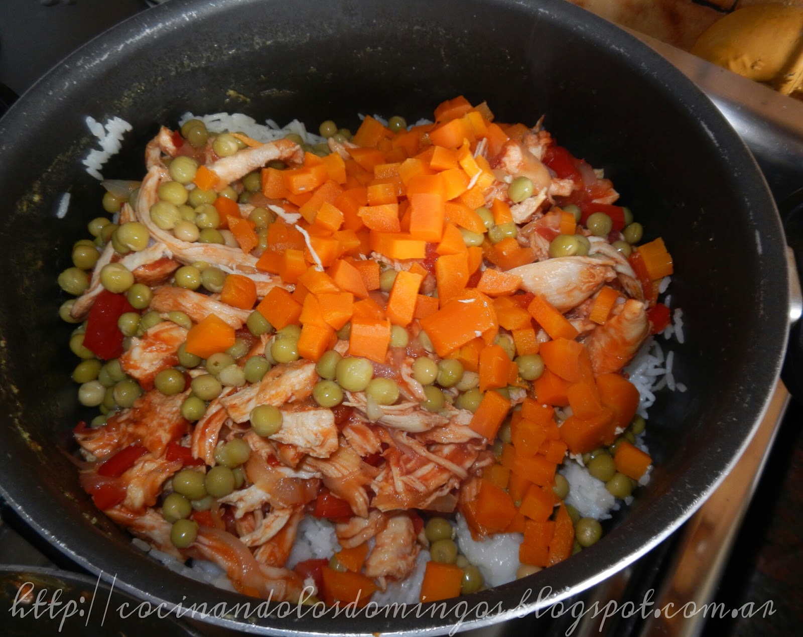 Cocinando Los Domingos: ARROZ CON POLLO COLOMBIANO