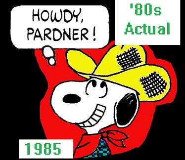 80s Actual: Snoopy The Cowboy