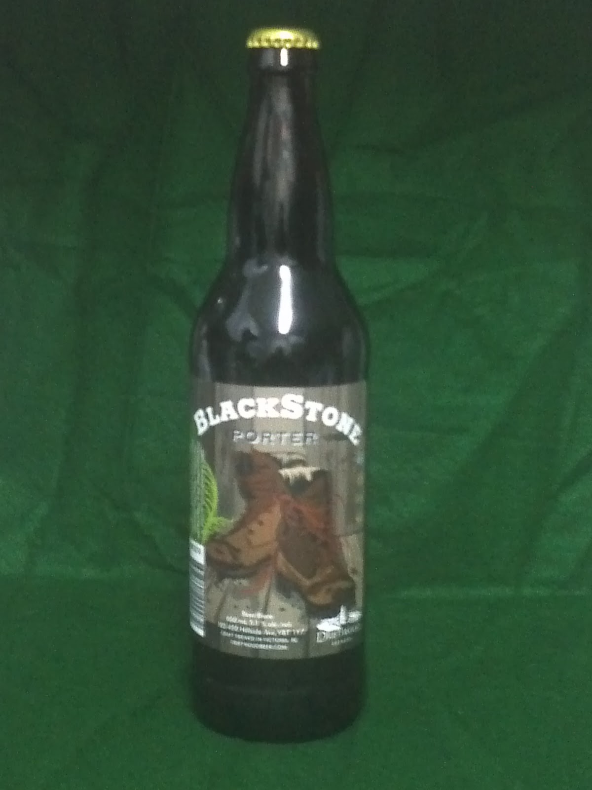 The Beer A Day Blog: Beer # 28 - Driftwood Brewery BlackStone Porter