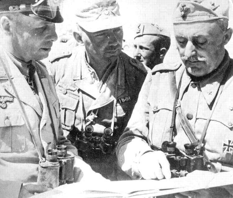 NAZI JERMAN: Foto Erwin Rommel Sebagai Panglima Afrikakorps
