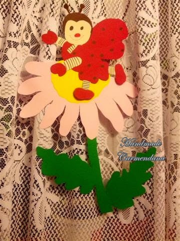 decoratiuni handmade: Mamaruta cu floare