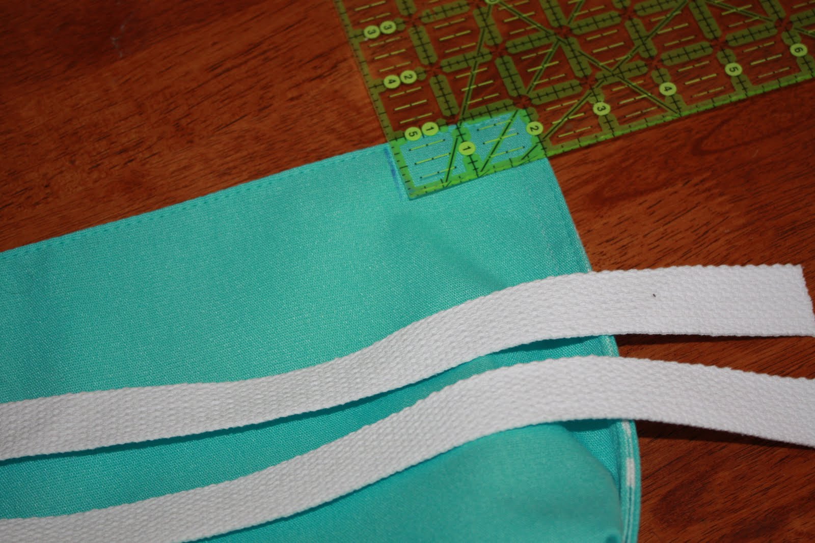 Living the Super Life: Placemat Tote Bag Tutorial