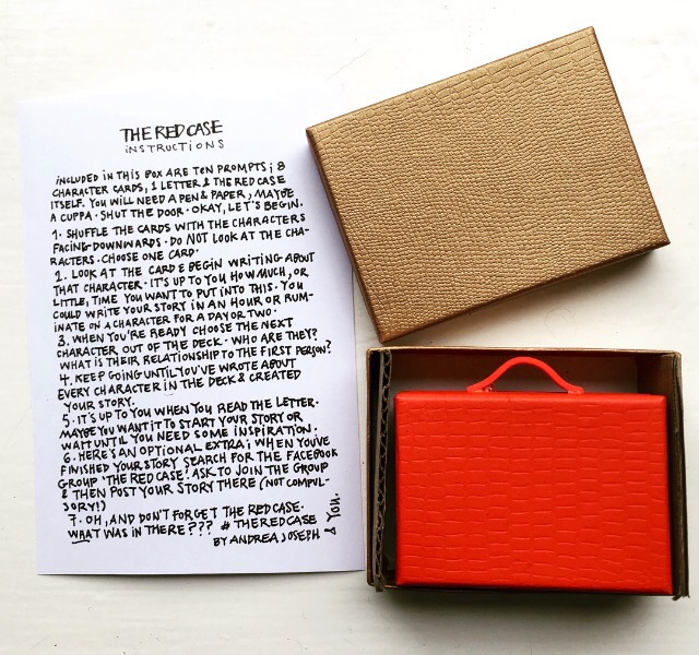 andrea joseph's sketchblog: The Red Case