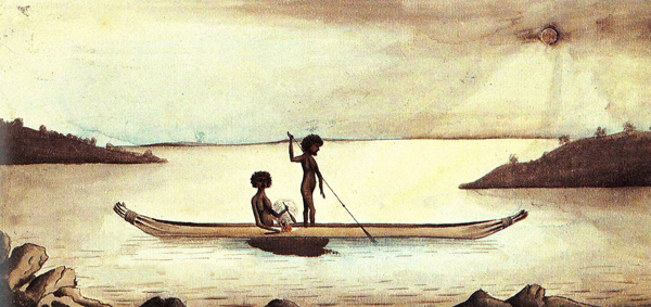 Indigenous Watercraft of Australia: Aboriginal striking fish