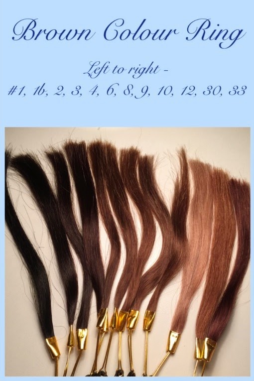 ROGUE Hair Extensions: Hair Extension Colour Chart!!