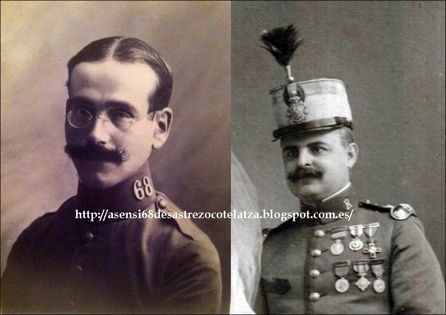 Los nombres del Desastre de Annual: Regimiento de Infantería África 68