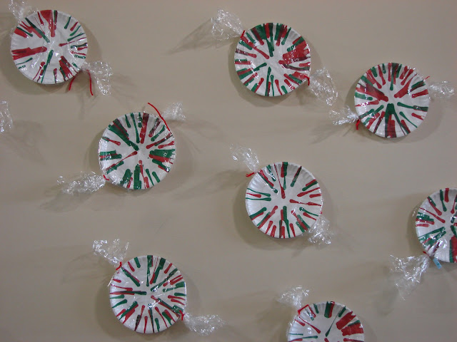 Beautiful Chaos: Preschool: Peppermint Candy Craft