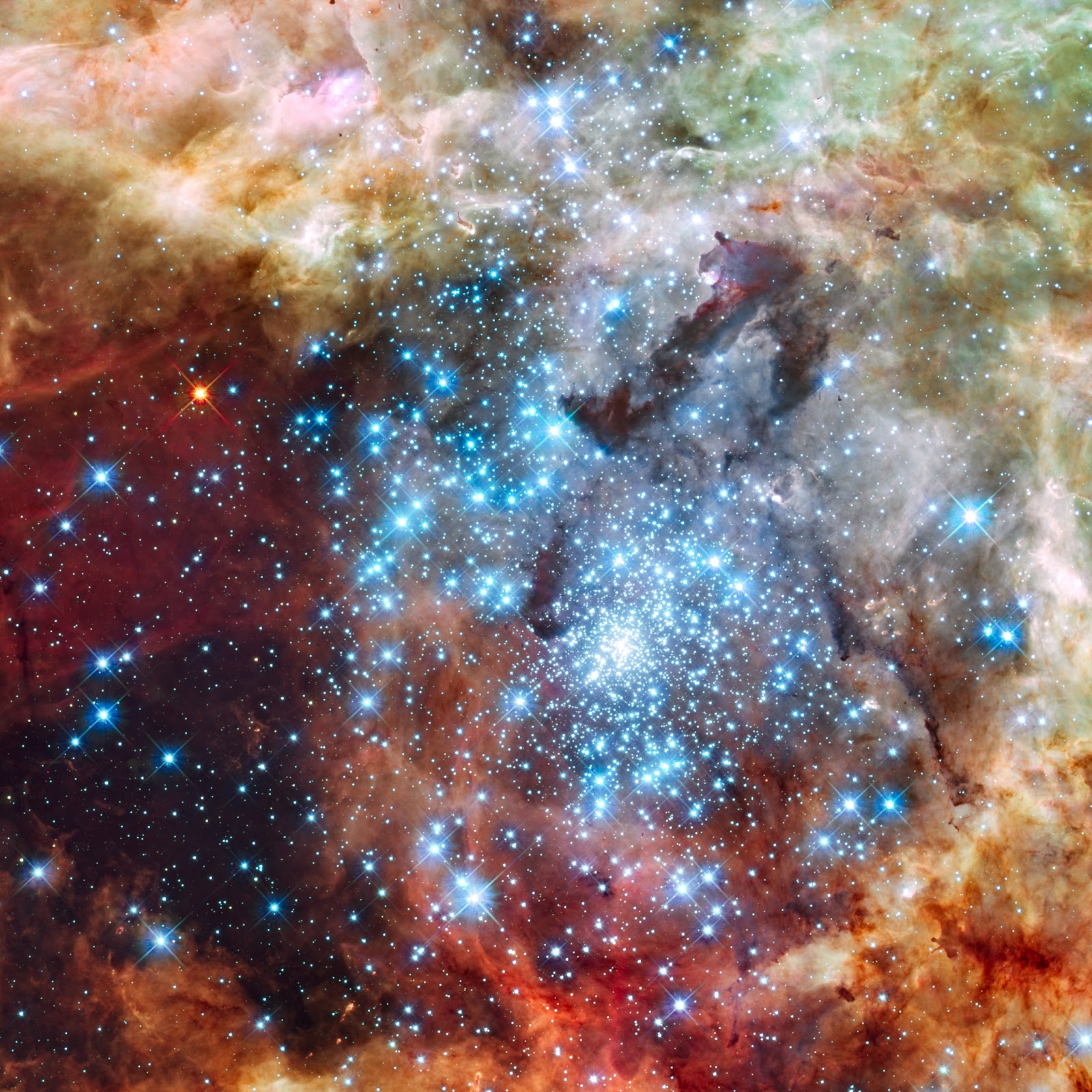 Star Clusters in 30 Doradus Nebula | Earth Blog