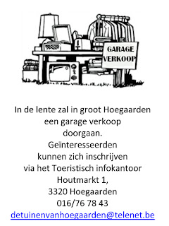 Marleen Lefevre: Ruim je rommel op en doe mee met de garageverkoop ...