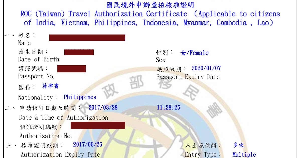 Tales of the Twisted Travelholic: Visa-Free Entry to Taiwan for ...