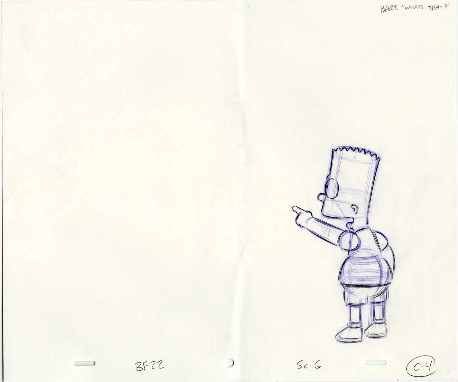 Living Lines Library: The Simpsons (TV Series 1989– ) - Production Drawings