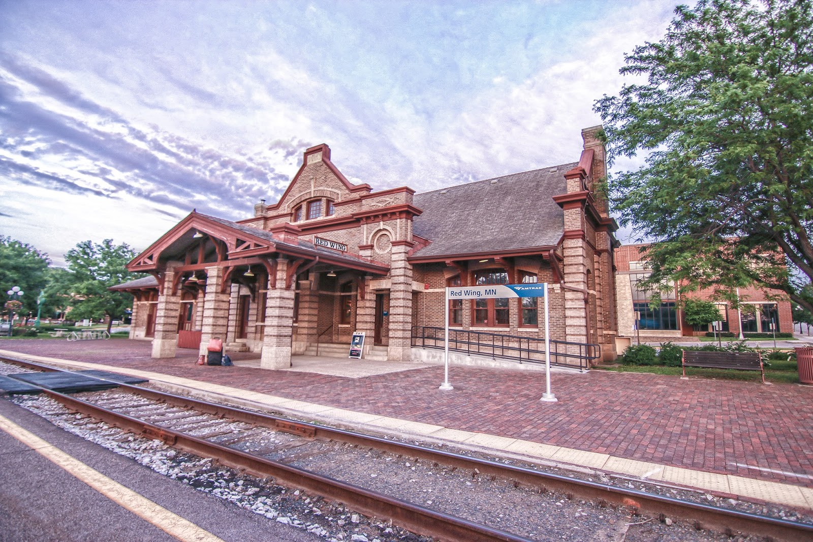 Russman's spot: Amtrak Empire Builder Red Wing, MN to Seattle, WA