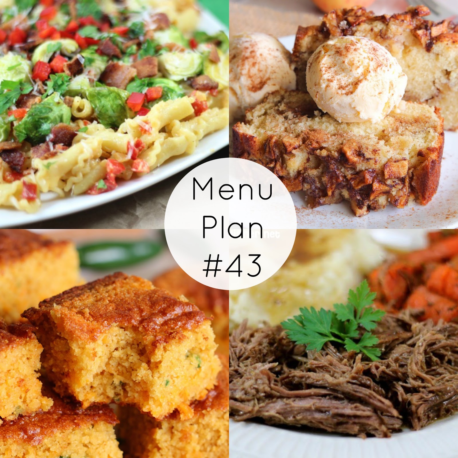 Eat Cake For Dinner: Menu Plan Saturday #43