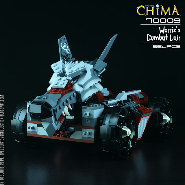 Opelouis's Toys Collection: LEGO Chima 70009 Worriz's Combat Lair part ...