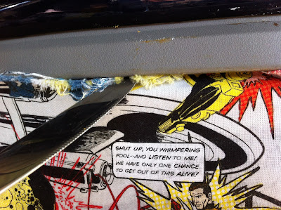 Between the Rabbit's Ears: DIY: Interior Car Door Makeover with Mod Podge