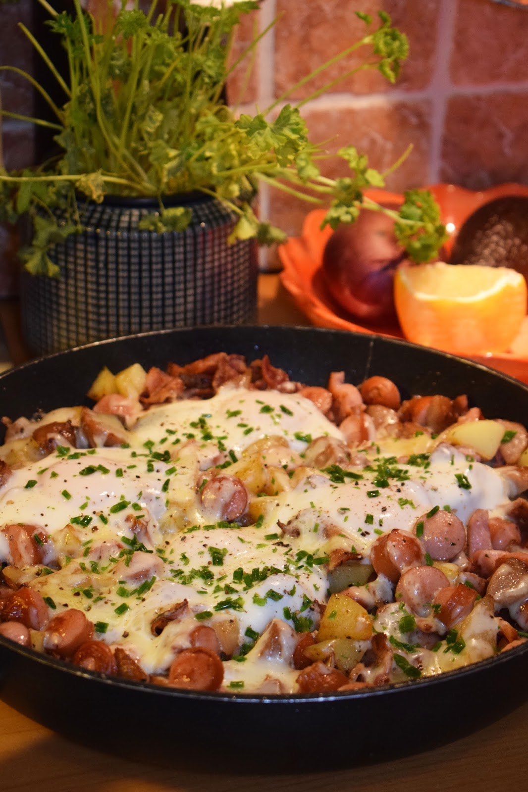 Smaskelismaskens: Helgbrunch - pytt i panna