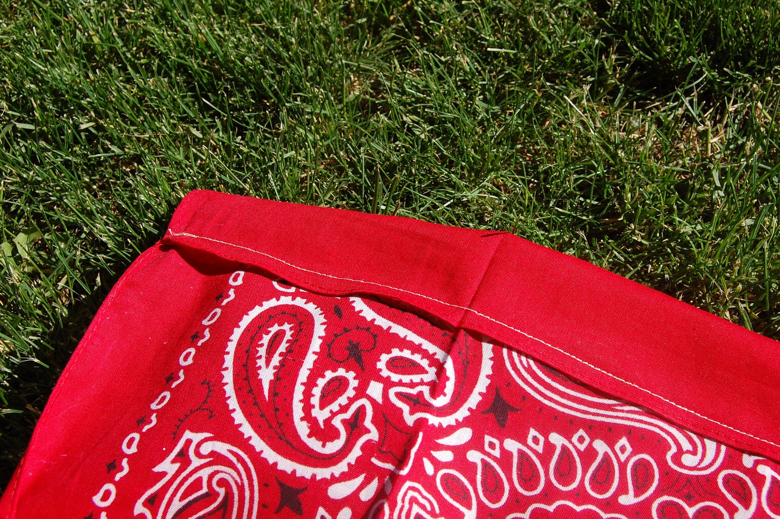 Cherry Blossoms & Chickens: Bandana Dress Tutorial + Bonus Project