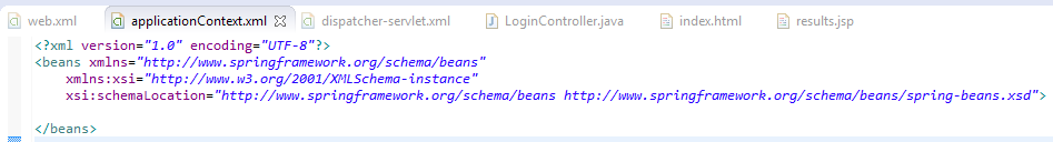 Simple Login Application Using Spring MVC and Hibernate – Part 1 Simple Login Application Using Spring MVC and Hibernate – Part 1