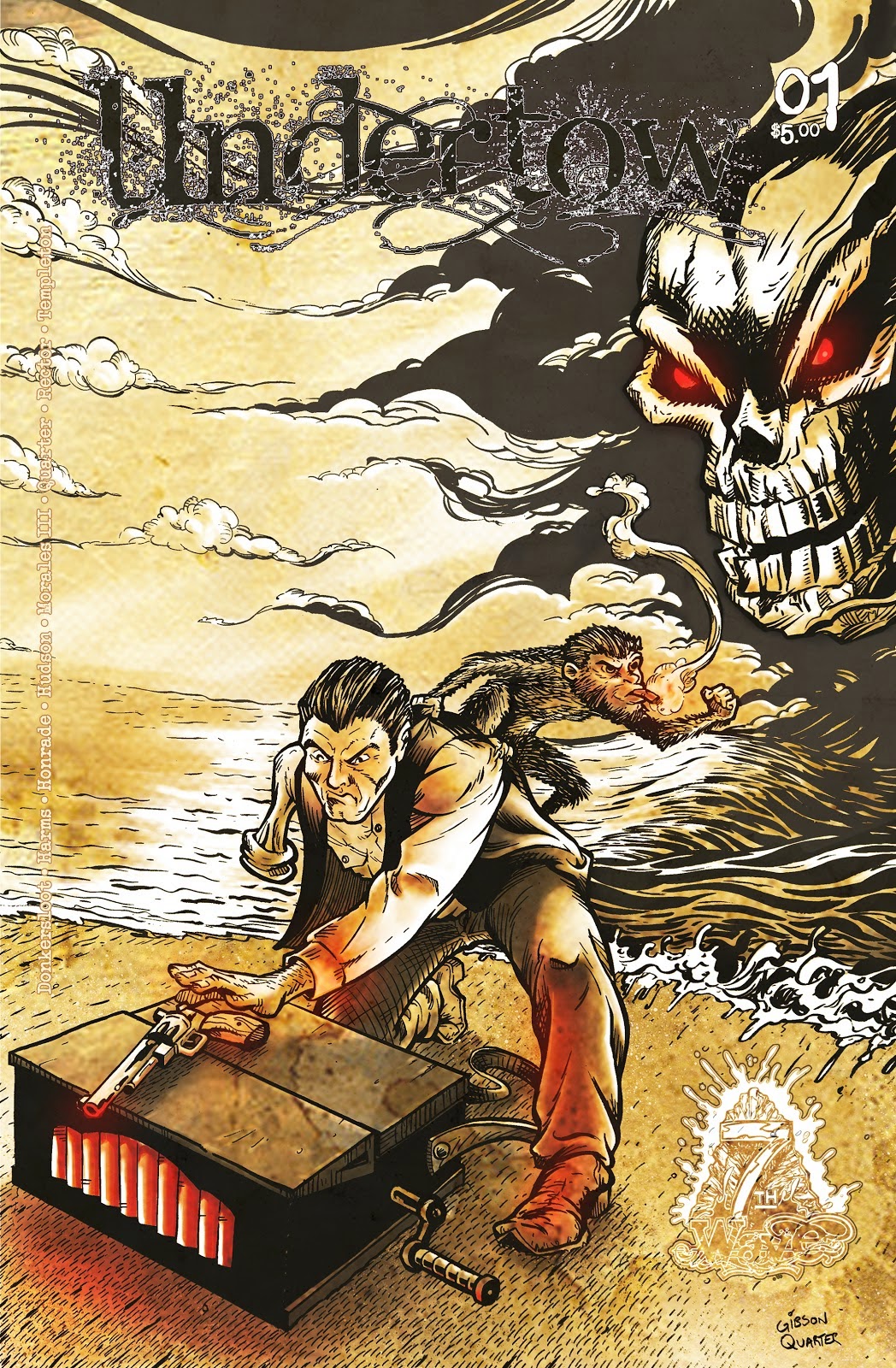 thestevestrout: Comic Review: 7th Wave Comics' Undertow