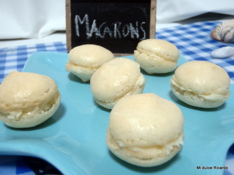 Mi dulce Ricardo: Macarons: mi primer intento
