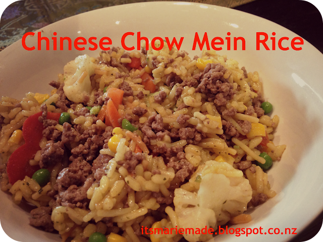 It's Marie Made!: Midweek Meal: Chinese Chow Mein Rice
