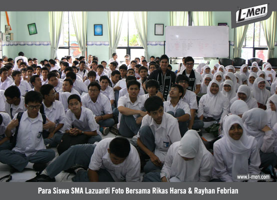 L MEN Goes To School @ Jakarta with Rikas Harsa (L Men Of The Year 2010 ...