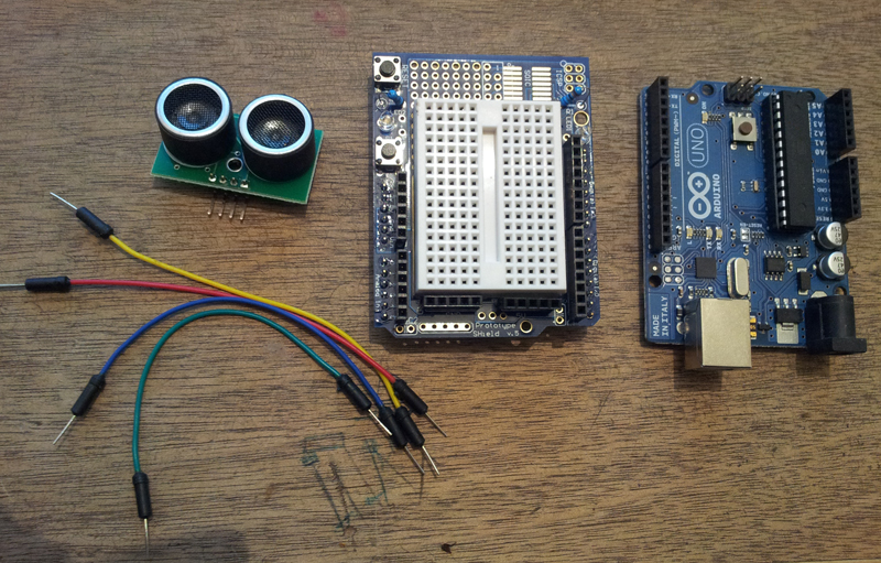 פיתוח תוכנה: Arduino UltraSonic Sensor
