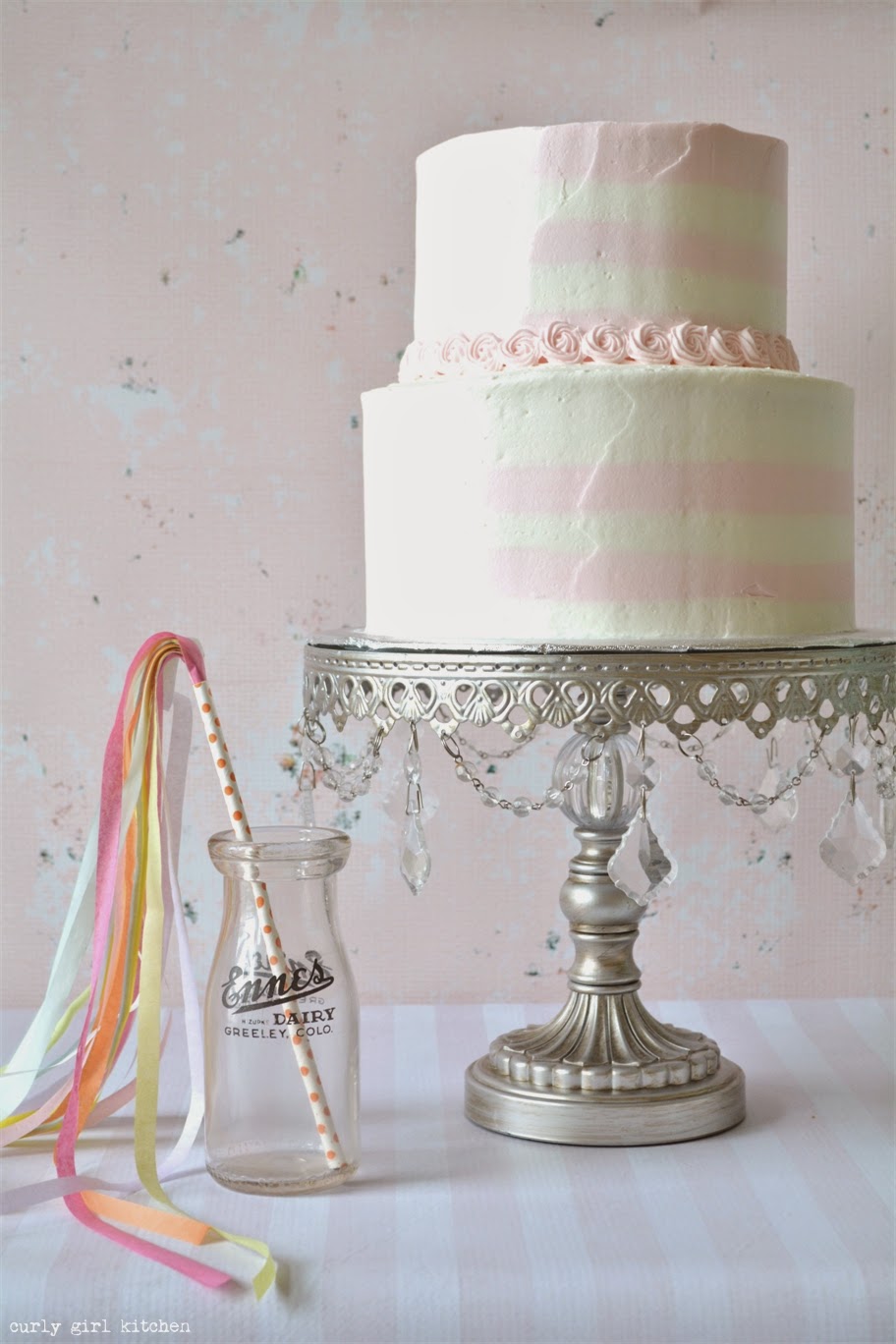 Curly Girl Kitchen: May Day Maypole Cake