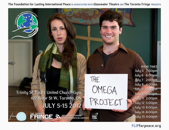 Toronto Fringe 2012: The Omega Project July 5-15 2012