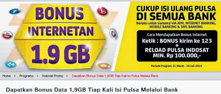 Promo Indosat terbaru, Gratis Paket Internet 1,9 GB | Informasi Tarif ...