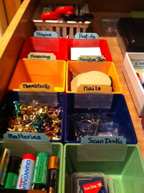 Junk Draw and Tangled Cord Fixes on the Cheap - Organized for life!