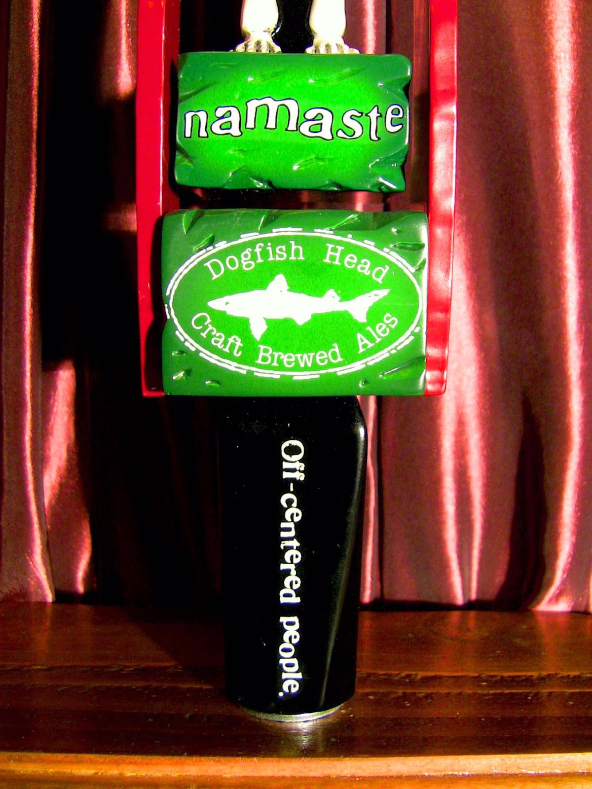 Tap Handle #409: Dogfish Head - Namaste