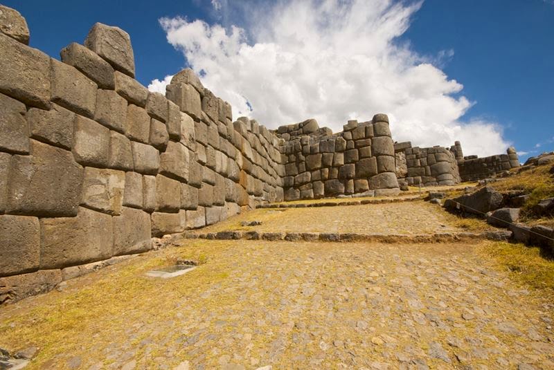 The Walls of Saqsaywaman in Peru