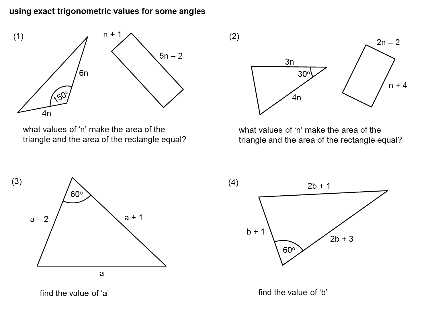 MEDIAN Don Steward mathematics teaching: exact trigonometric values