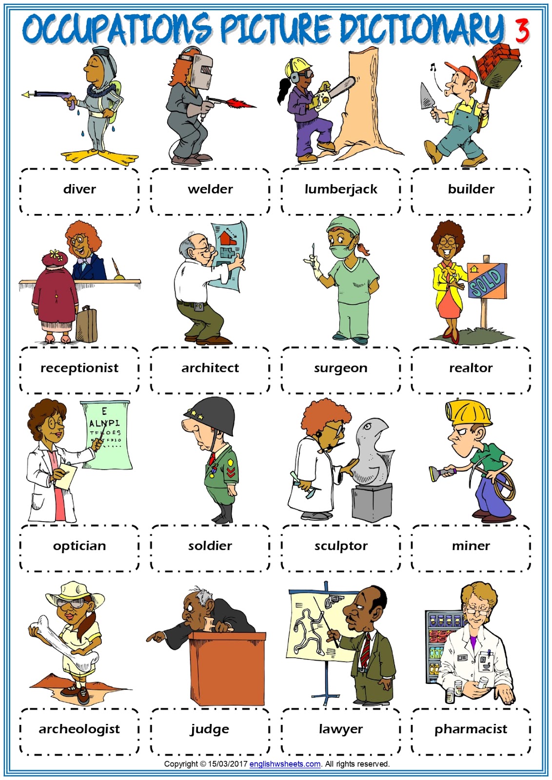 .: People and professions