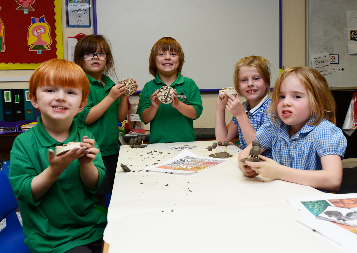 Teesdale Mercury: Animal magic at Cotherstone school art workshop